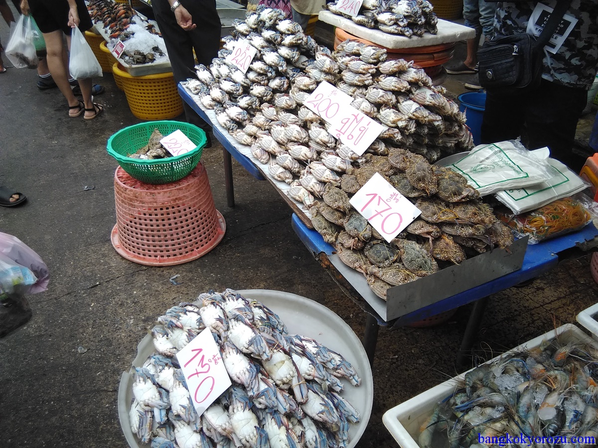 港町の海鮮市場 マハーチャイ(Maha Chai Market) Thailand | バンコク萬（よろず）ブログ