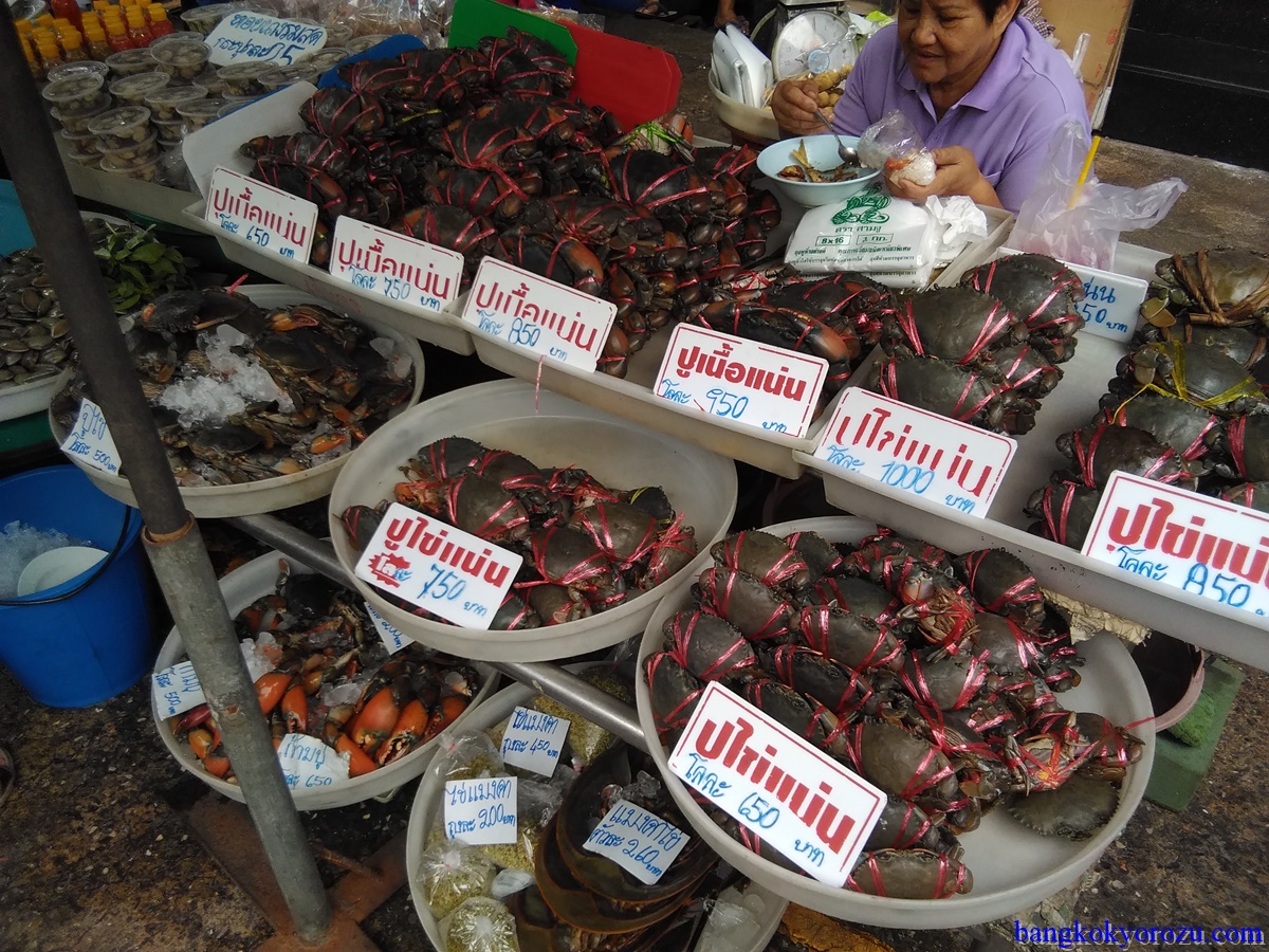 港町の海鮮市場 マハーチャイ(Maha Chai Market) Thailand | バンコク萬（よろず）ブログ