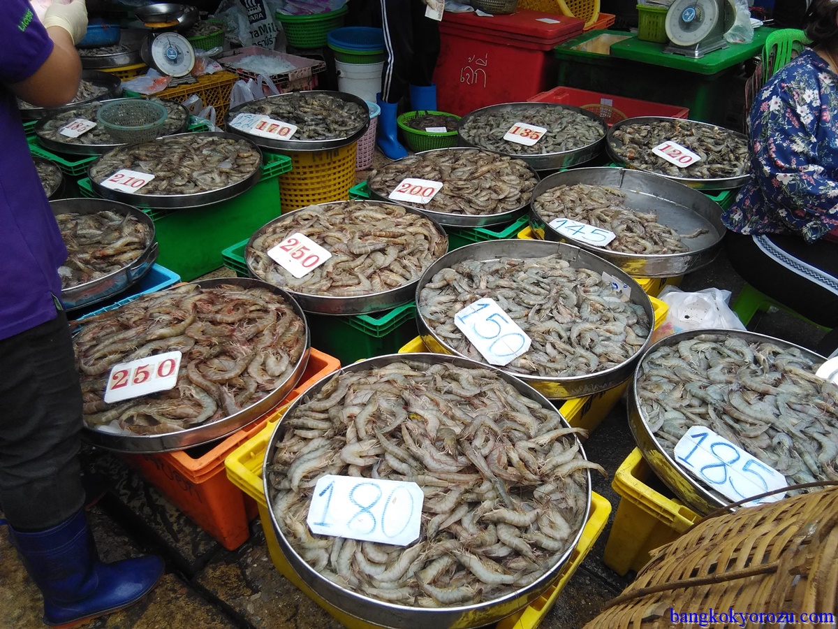 港町の海鮮市場 マハーチャイ(Maha Chai Market) Thailand | バンコク萬（よろず）ブログ