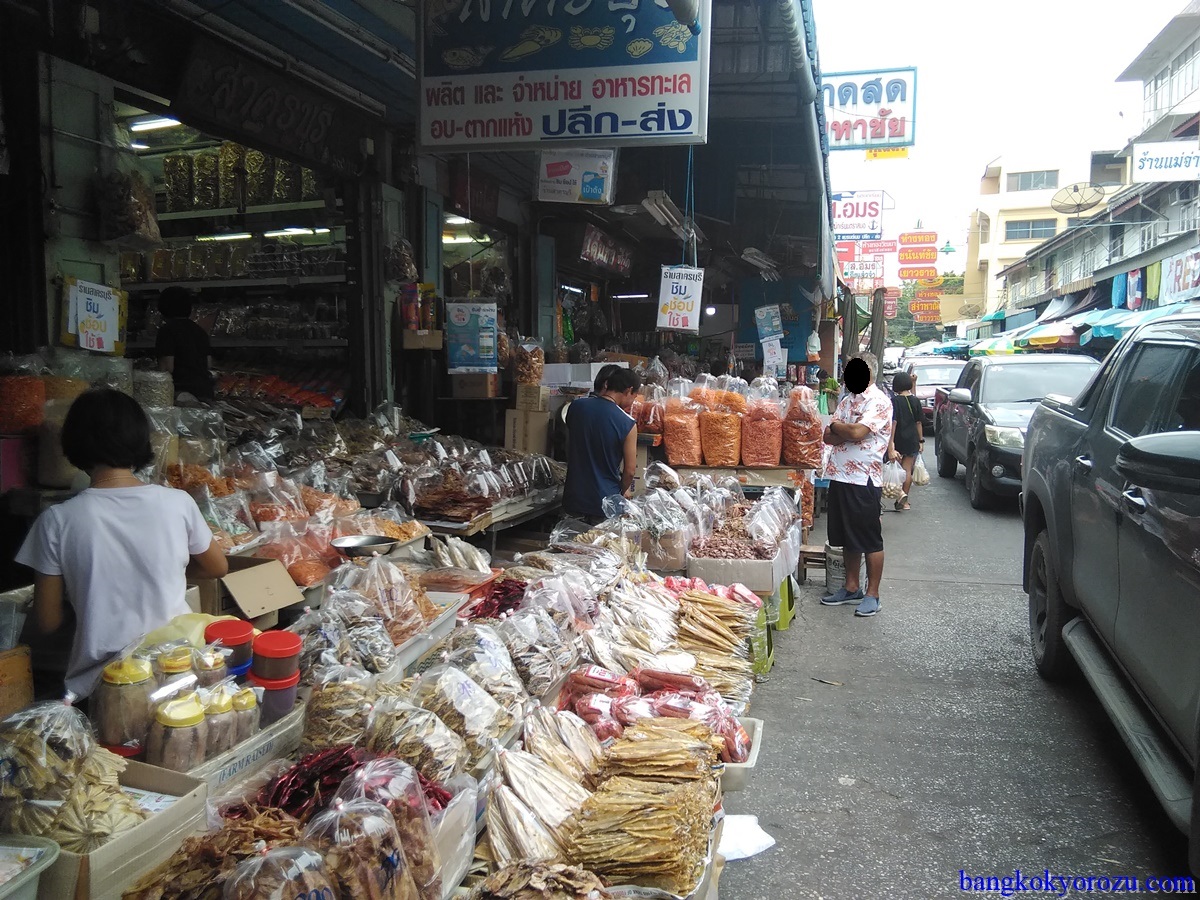 港町の海鮮市場 マハーチャイ(Maha Chai Market) Thailand | バンコク萬（よろず）ブログ